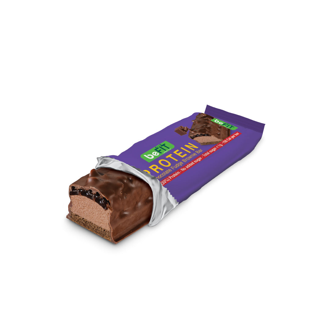 beFIT Protein Cake Bar Chocolate Fudge - 3pcs Box (135gm) | Dofreeze LLC