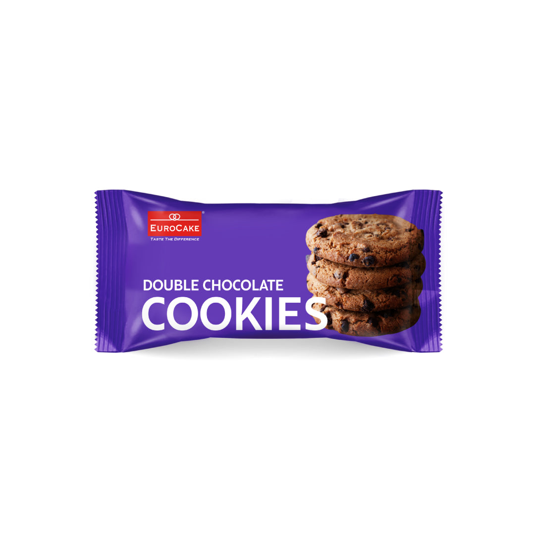Eurocake Double Chocolate Chip Cookies (12 Pcs per Box) | Dofreeze LLC