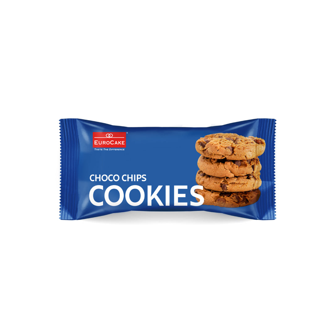 Eurocake Chocolate Chip Cookie (12 Pcs per Box) | Dofreeze LLC