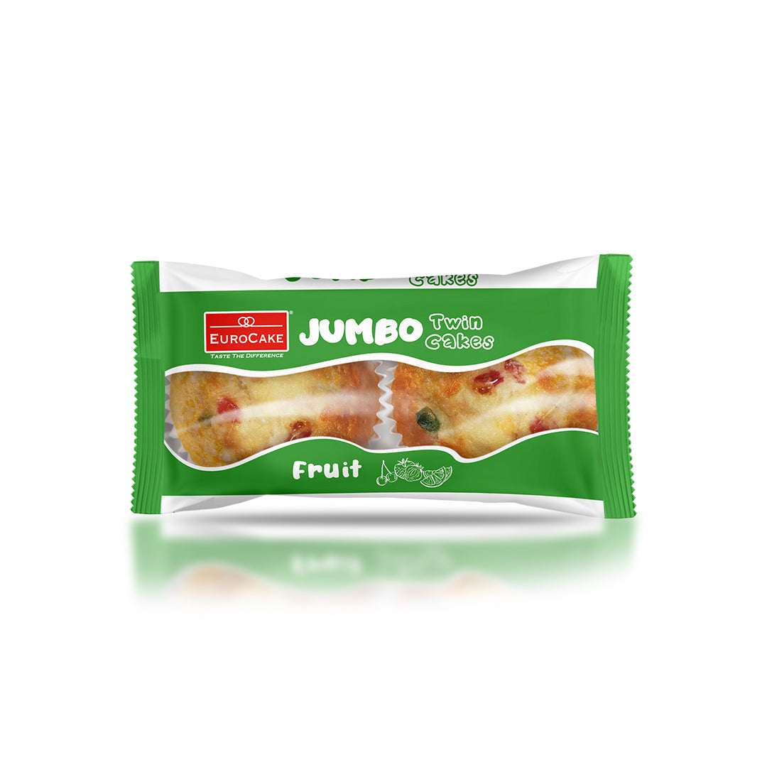 Eurocake Best Spongy Tutti Frutti Vegan Twin Cake | Dofreeze | Dofreeze LLC