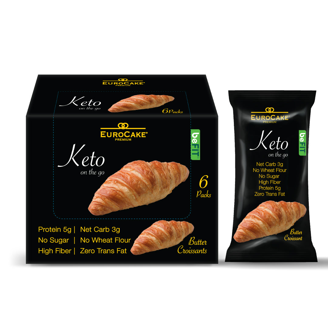 Best Keto Butter Croissants in UAE - Eurocake Premium | Dofreeze LLC
